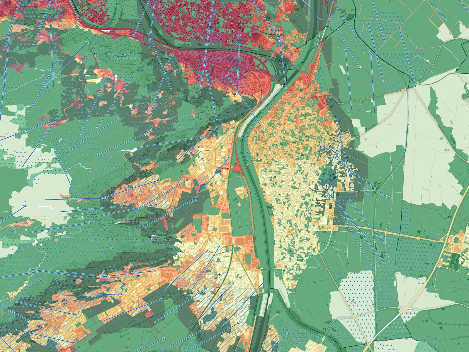 Klimawandelanpassung in der Agglomeration Rheintal | Rosinak & Partner